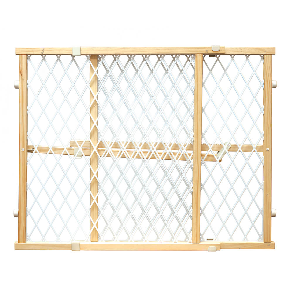Four Paws® Locking Wood Gate with Mesh - Durham, NC - Barnes Supply Co